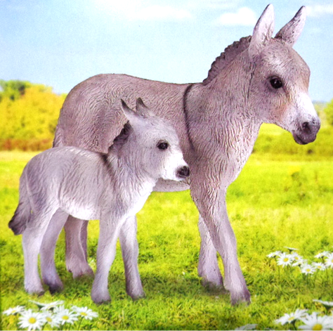 Grey Donkey Model Figure by CollectA 88934 (New 2021 model) - Redworld ...